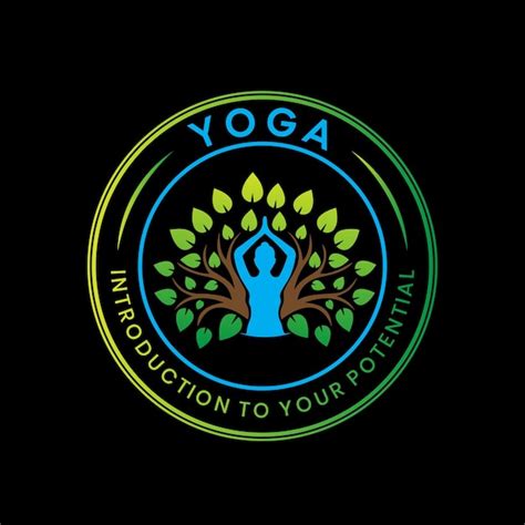 Premium Vector Yoga And Meditation Logo Design Template