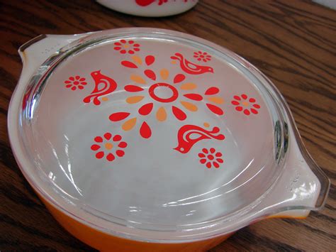 Vintage Pyrex Friendship 471 Cinderella Round Casserole Orange W