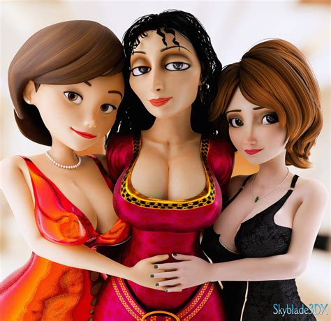 Rule 34 3d 3girls Big Breasts Big Hero 6 Breasts Busty Cass Hamada