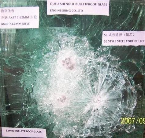 Bullet Resistant Glassexplosion Proof Laminated Glass Fak47 52