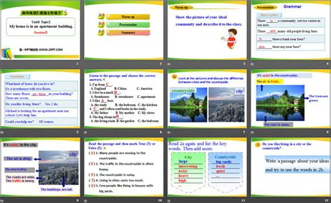 《my Home Is In An Apartment Building》sectiond Ppt 第一ppt