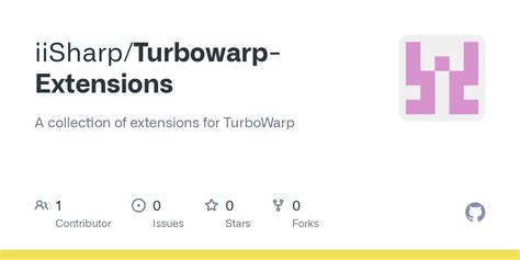 Github Iisharpturbowarp Extensions A Collection Of Extensions For
