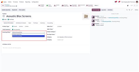 How To Configure Invoicing Policies In Odoo 18