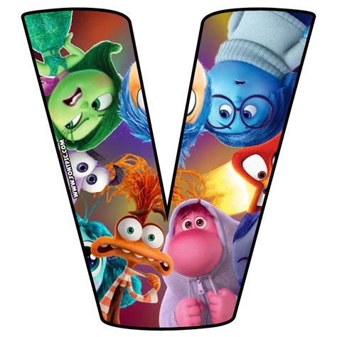 Inside Out 2 Letter V
