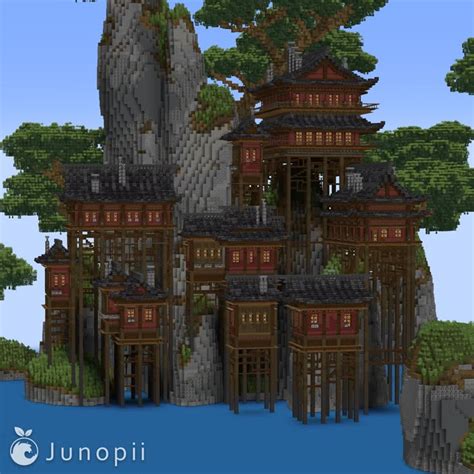 Get More From Junopii On Patreon Minecraft Japanese House Minecraft