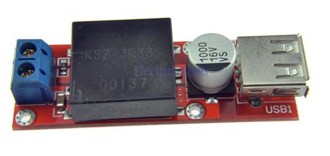 Понижающий стабилизатор преобразователь Usb Dc Dc 7 24В на 5В 3А