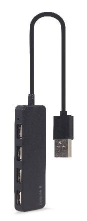 Gembird Hub Usb 2 0 4 Portowy Czarny Gembird Sklep EMPIK