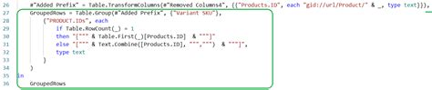 Excel Powery Query Concatenate Ids By Sku Microsoft Community