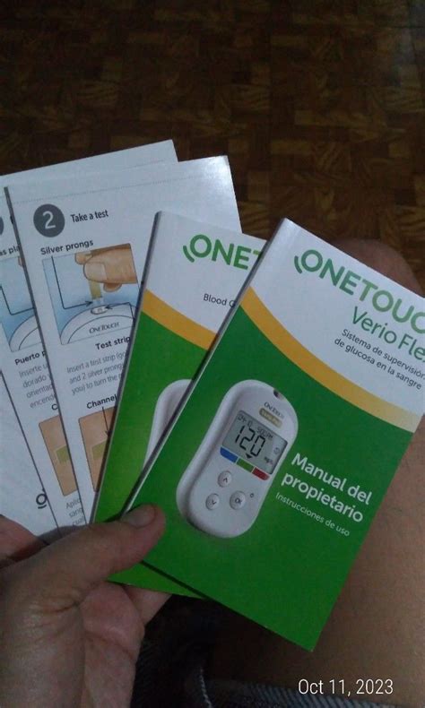 One Touch Verio Flex Glucometer Health And Nutrition Health Monitors