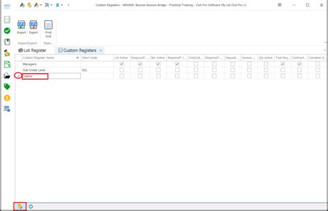 Create Custom Fields Using Custom Registers D Civilpro