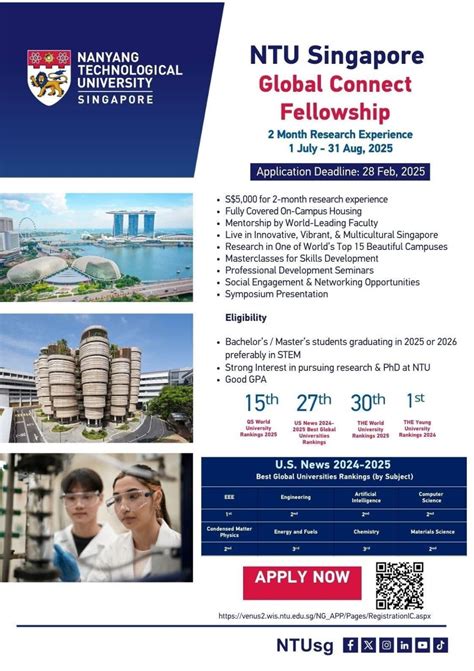 Dr Vasanthi Palanisamy On Linkedin Internship Program From Ntu