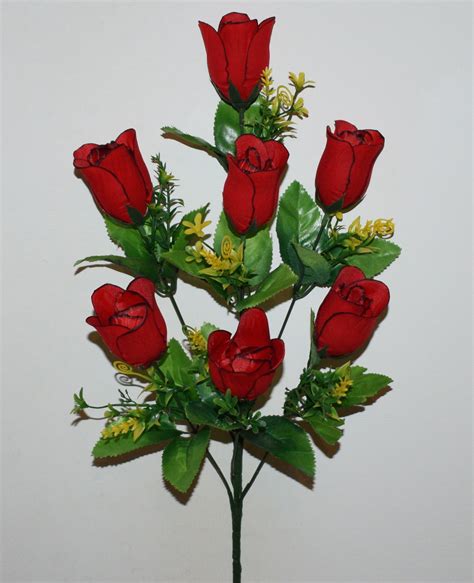 Искусственные цветы Бутон бархатный 7 ка не прес R 1623 ИСКУССТВЕННЫЕ ЦВЕТЫ ПИОН