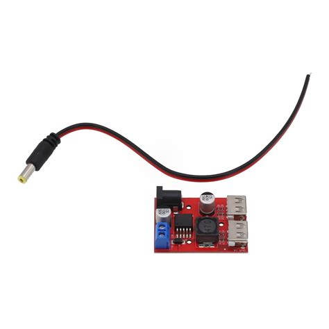 Dual Usb Output 3a Step Down Module 9 12 24 36v To 5v Solar Controller
