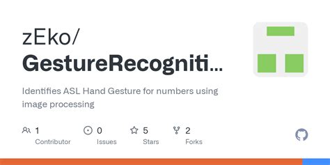 Github Zekogesturerecognition Identifies Asl Hand Gesture For Numbers Using Image Processing