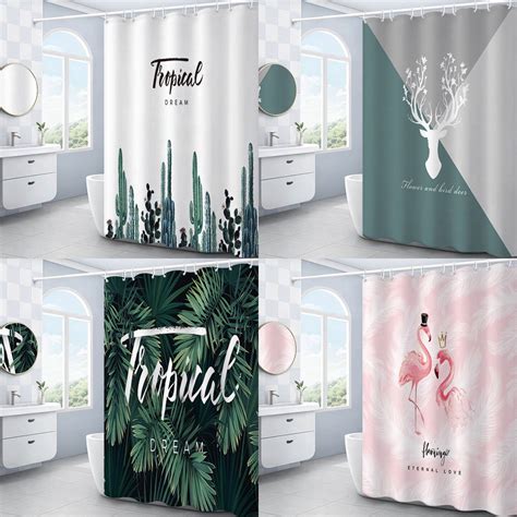 200 200cm มีห่วงตะขอ ม่านห้องน้ำ ม่านพลาสติก ม่านกันน้ำ กันเชื้อรา ผ้าม่านในห้องน้ำ ผ้าม่าน ผ้า