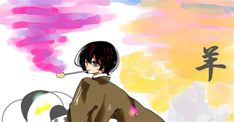 荒北靖友 【2015年】年賀状詰め シロナガ。＠呟き始めましたのイラスト Pixiv