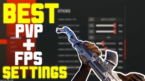 BEST SETTINGS For PVP FPS Rust Console YouTube