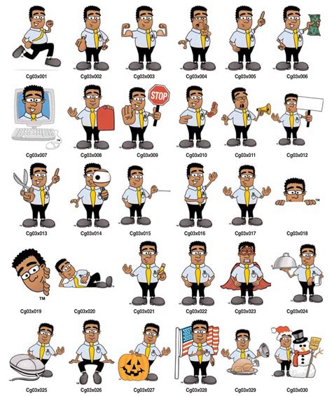 Computer IT Nerd Clip Art Toons Biz