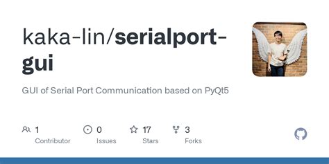 github kaka lin serialport gui gui of serial port communication
