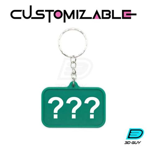 🧷 Customizable Number Tag Keychains With Assembly Guides And Bonus