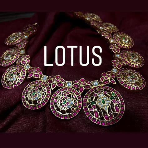 Beautiful Silver Necklace From Lotus Silver Jewellery South India Jewels