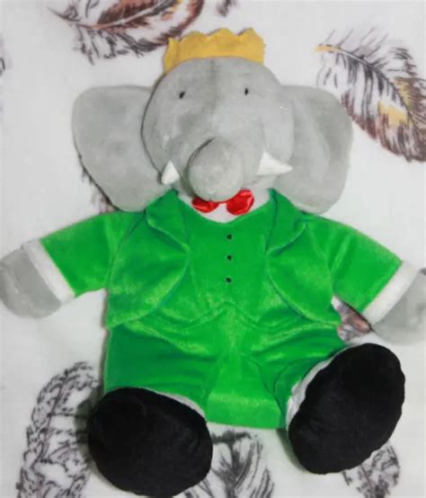 DOUDOU PELUCHE LANSAY BABAR Assis Cm Qui Parle J Apprends Avec Babar Lire EUR