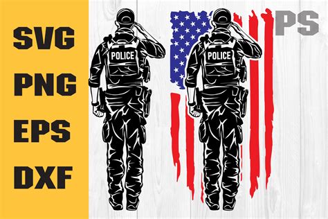 Police Officer Svg Us Police Man Svg Graphic By Ilukkystore · Creative