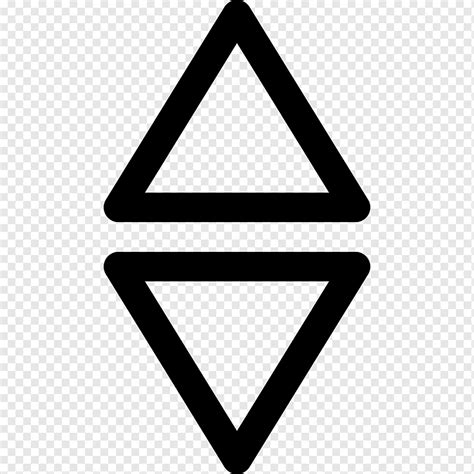 화살표 정렬 삼각형 수직 정렬 아이콘 화살표 부분 아이콘 Png Pngwing