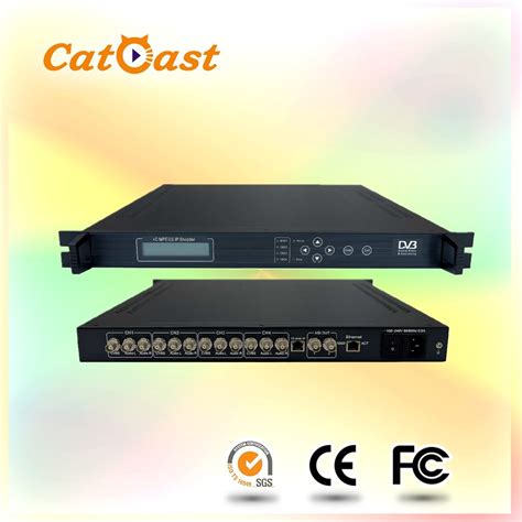 4 Channel MPEG 2 IP Encoder Coverage Video And Audio Encoding 4 Channel IP Encoder And IP Encoder