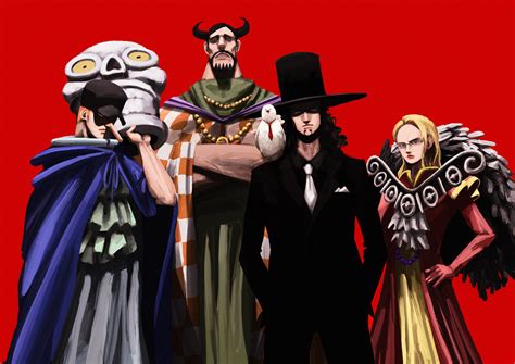 Rob Lucci Kalifa Kaku Hattori And Blueno One Piece Drawn By Iam San Danbooru