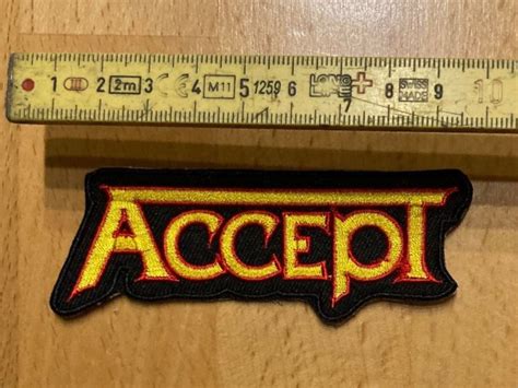 Accept Patch Sticker Aufnäher Metal Rock Band Kaufen auf Ricardo