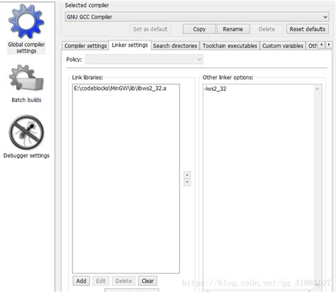 Dev C的undefined Reference To `imphtons或codeclock的undefined