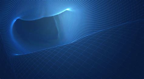 3d 다각형 메시 굽힘 파도 및 흐름의 벡터 파란색 배경 3차원 형태에 대한 스톡 벡터 아트 및 기타 이미지 3차원 형태