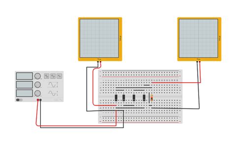 Circuit Design Full Wave Rectifier Tinkercad