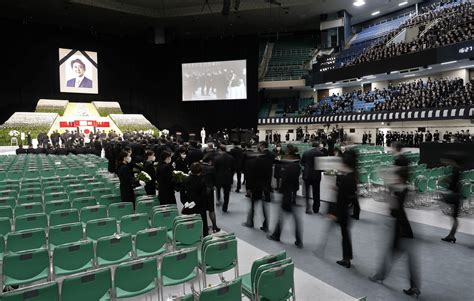 Former Japanese Prime Minister Shinzo Abe Farewelled At State Funeral