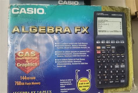 Calculator Casio Algebra Fx 20plus On Carousell