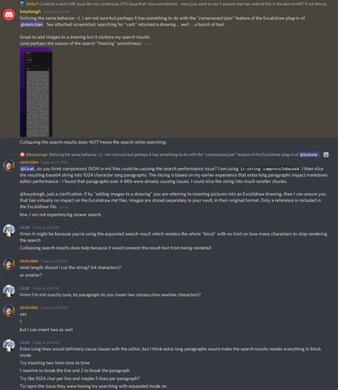 compressed json might be impacting obsidian search performance · issue