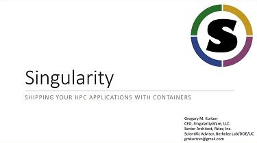 Shipping Your HPC Applications With Containers