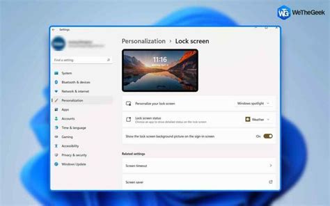 Customize Your Windows 11 Lock Screen