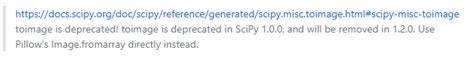 Array Attributeerror Module Scipy Has No Attribute