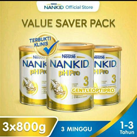 Jual Nestle Nan Phpro Optipro Susu Pertumbuhan 1 3 Tahun Laleng 800 Gr