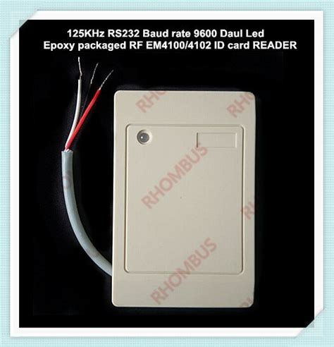 Uart Rfid 125khz Rs232 Serial Com Port Baud Rate 9 Vicedeal