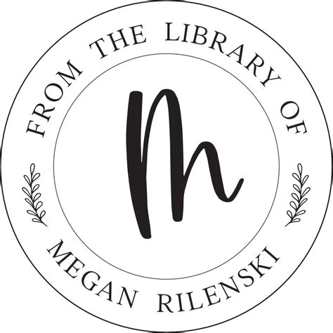 From The Library Of Custom 1 12 Embosser