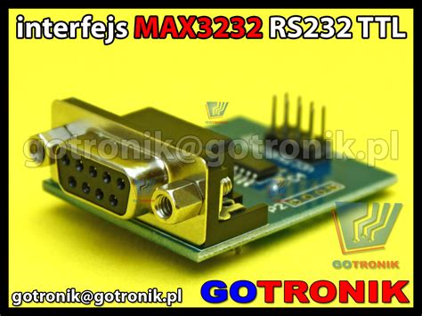 Interfejs RS232 TTL Konwerter MAX3232