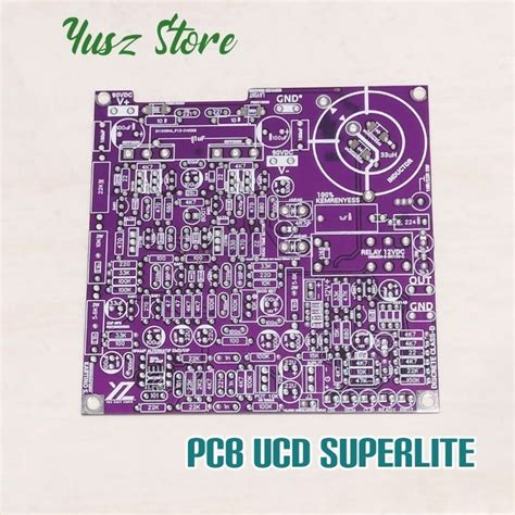 Jual Pcb Ucd Superlite Class D Amplifier Dobel Layer Shopee Indonesia