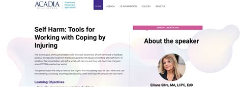 Self Harm Tools For Working With Coping By Injuring