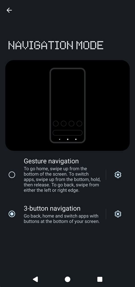 3 Button Navigation R Nothingtech