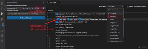 Vscode新建、删除git Branchvscode删除本地分支 Csdn博客