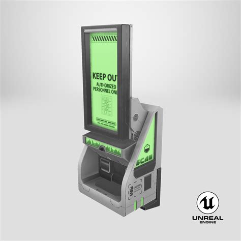 3d Model Sci Fi Scanner Display V4 Turbosquid 2110034