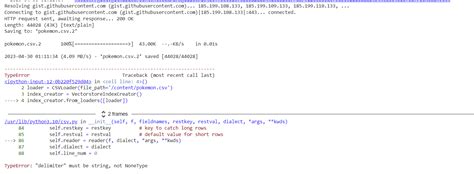 Typeerror Delimiter Must Be String Not Nonetype · Issue 2 · Amrrs